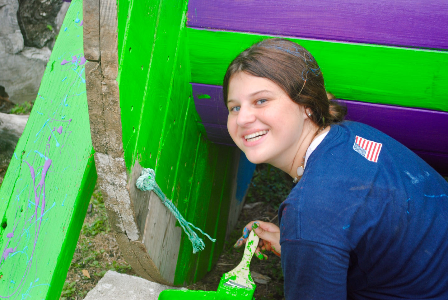 Pebble Picking - ActionQuest Summer Adventure Camps for Teens